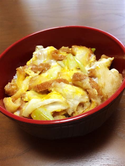 仙台の油麩丼 By 12月のうさぎ 【クックパッド】 簡単おいしいみんなのレシピが350万品
