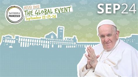 The Economy Of Francesco Diretta Incontro Di Papa Francesco Con I