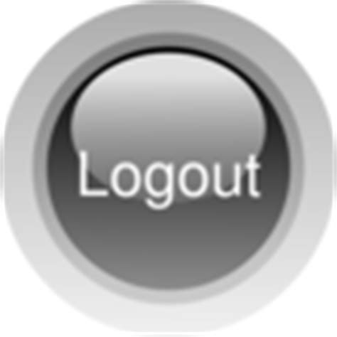 Logout Button Clip Art At Clker Com Vector Clip Art Online Royalty Free Public Domain