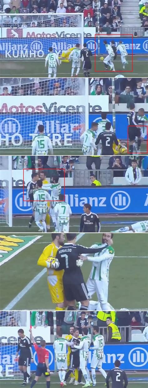 [영상] 호날두 퇴장 영상 눈길…손버릇 여전하네 축구 기사 더팩트