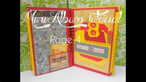 Mini Album Tutorial Series Page 4 Youtube