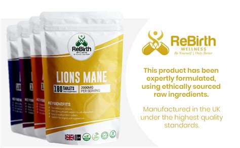 Lions Mane Supplement With Black Pepper 2000mg Lion S Mane 180 Easy