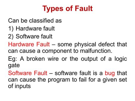 Fault Tolerance Techniques PPT