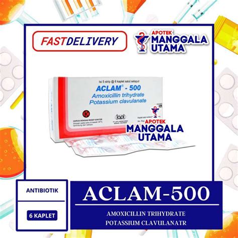 Jual Aclam Per Strip Isi 6 Tablet Di Seller Apotek Manggala Utama