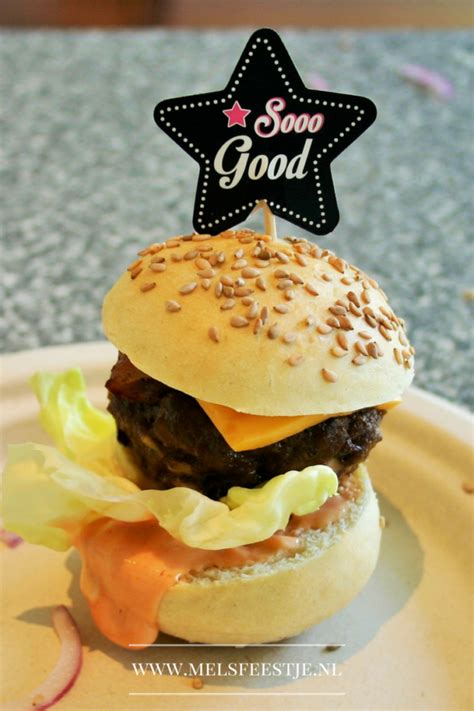 Mini Hamburger Op De Bbq Beste Verjaardags Hapje Ever