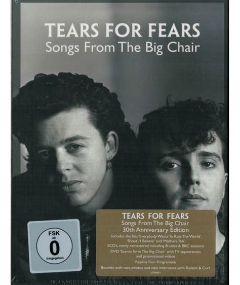 TEARS FOR FEARS SONGS FROM THE BIG CHAIR DELUXE BOX SET 6 DISCS