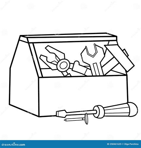 Conjunto De Herramientas Domésticas Imágenes De Dibujos Animados De