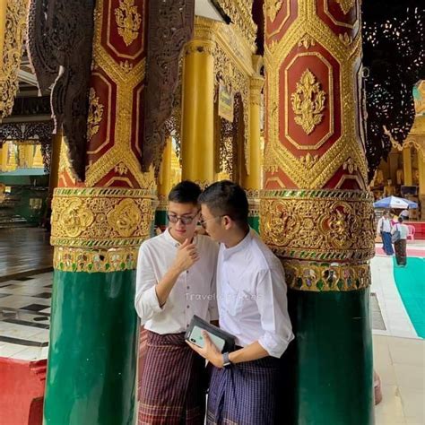 Daily Wearing Styles Of Myanmar Men Myanmar Men Poses