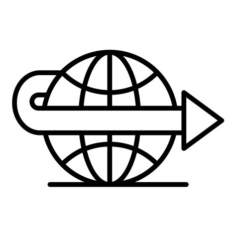 Moving Forward Line Icon 14811333 Vector Art At Vecteezy