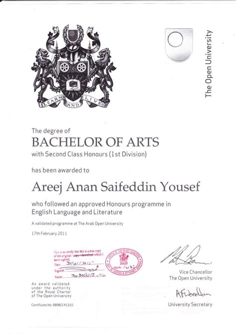 University Degree Open University Degree