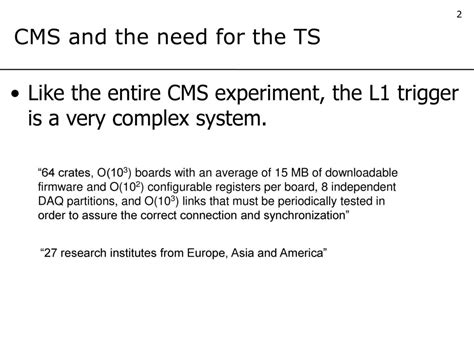 Cms Trigger Supervisor Framework Ppt Download
