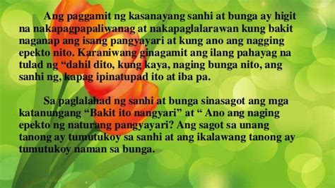 Ano Ang Kaibahan Ng Sanhi At Bunga Sanhibunga Images