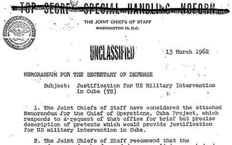 Classified Document Template