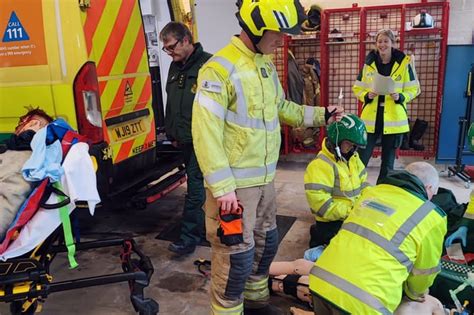Liskeard Fire Station Train For Rtc Scenario Cornish Uk