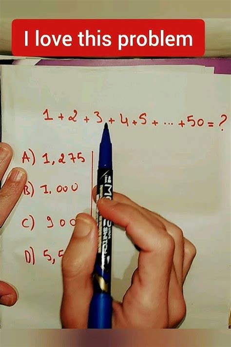 Adding Consecutive Numbers Math Trick Problemalgebra Mathhack Youtube