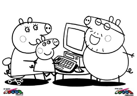 Peppa简笔画 千图网