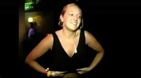 Blondie Flaunting Big Titties In The Alley At Spring Break 2002 Scrolller