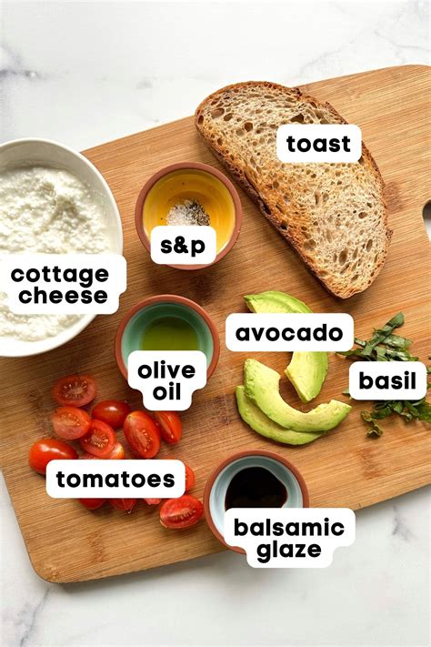 Cottage Cheese Toast Sweet And Savory