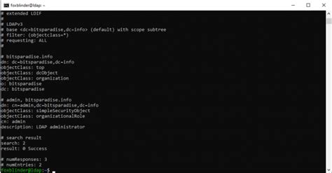 Mise En Place Dun Service Ldap Avec Dopenldap Et Phpldapadmin Bitsparadise