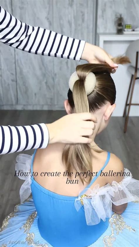 The Perfect Ballerina Bun Video Ballerina Hairstyles Ballet