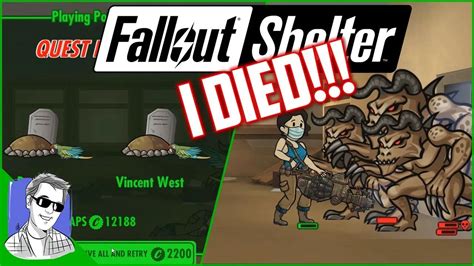 Fallout Shelter Vault 628 I Died Ep21