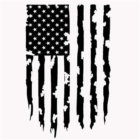 Distressed American Flag Decal Asking List