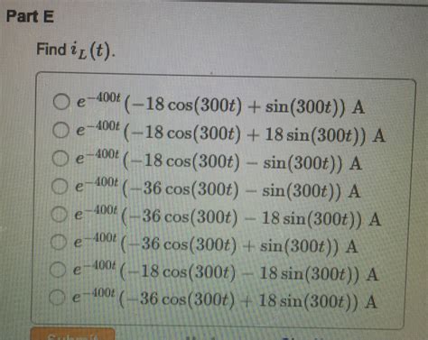 Solved Problem The Natural Voltage Response Of The Chegg