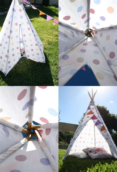Your Weekly Dose Of Crafty Inspiration How To Diy Tee Pee Tent Part