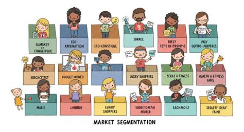 Segmentation Cartoon Stock Illustrations 1114 Segmentation Cartoon