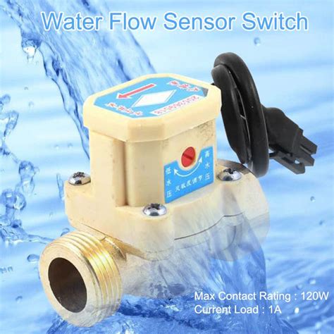 26mm 3 4 Pt Thread Connector 120w Pump Water Flow Sensor Switch Wish