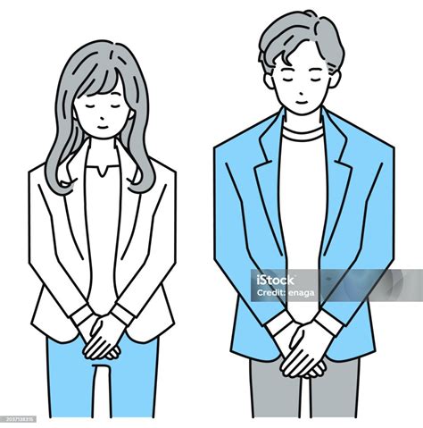 비지니스맨 절 비즈니스에 대한 스톡 벡터 아트 및 기타 이미지 비즈니스 일러스트레이션 절하기 Istock
