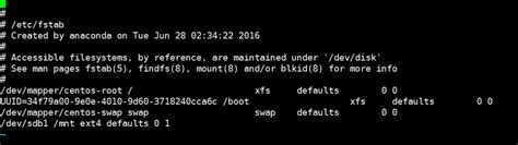 linux 文件挂载配置错误解决办法 胖大海啊 博客园