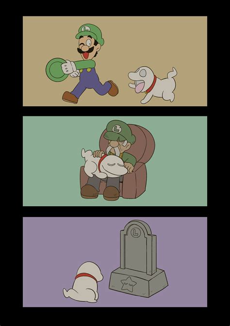 Luigi And Polterpup Mario And 1 More Drawn By Kaberokun Danbooru