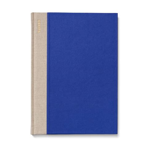 Hardcover Notesbog Blå Webshop Det Kgl Bibliotek