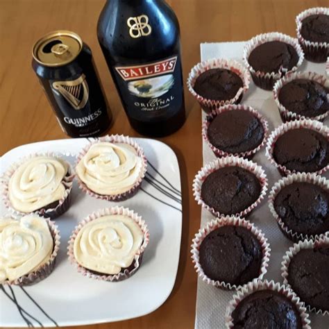 Dark Chocolate Guinness Cake With Baileys Cream Cheese Icing Love Swah