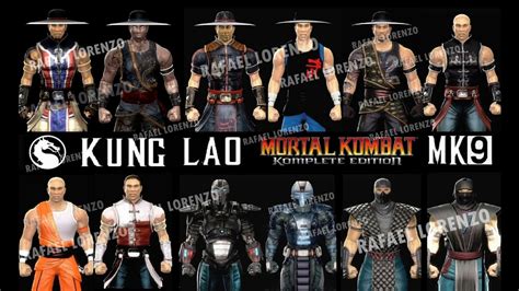 Mortal Kombat All Kung Lao Dlc Mk Costume Skin Pc Mod Mk Komplete