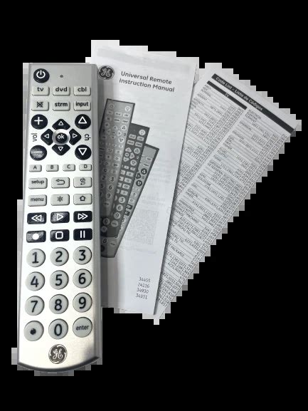 General Electric Universal Remote Codes