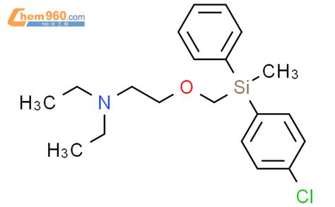 64358 60 7ethanamine2 4 Chlorophenylmethylphenylsilyl Methoxy N