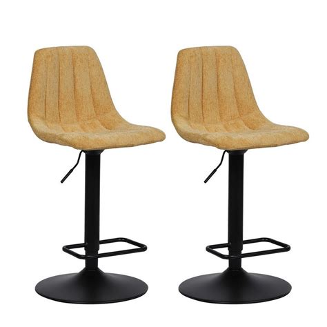 Hti Living Barhocker Barstuhl Kessie 2er Set Gelb Set 2 St 2