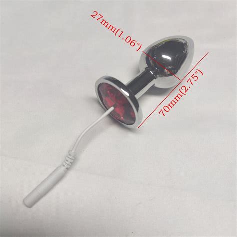 Electric Shock E Stim Kit Penis Rings Butt Plug Catheter Urethral
