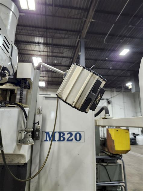 Milltronics MB20 G CNC Toolroom Vertical Milling Machine 13 X 50 Table 3600 RPM CAT 40