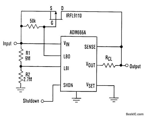 Dualmodebatterylifeextender Basiccircuit Circuit Diagram
