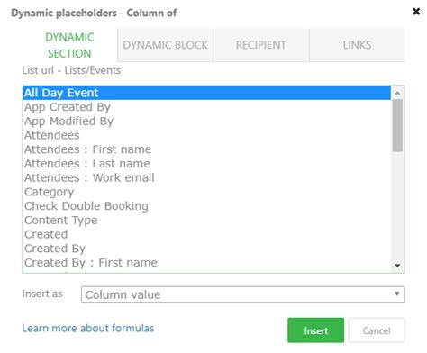 Using Multiple Dynamic Content Sources Junglemail Documentation