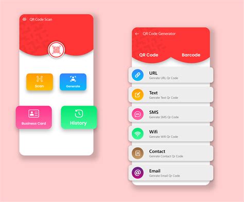 QR Code UI On Behance