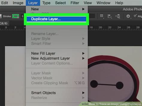 How To Trace An Image Using Photoshop With Pictures WikiHow