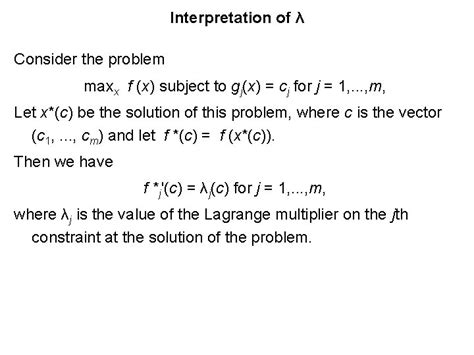 Lecture 5 Optimization With Equality Constraints Constrained Optimization