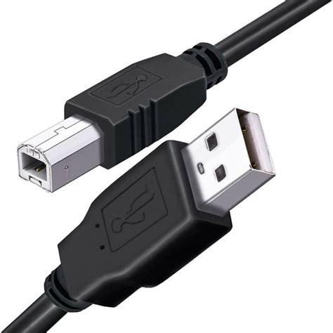 สาย Usb 20 Printer สายสีดำแบบดี Usb 20 Type A Male To Type B Male