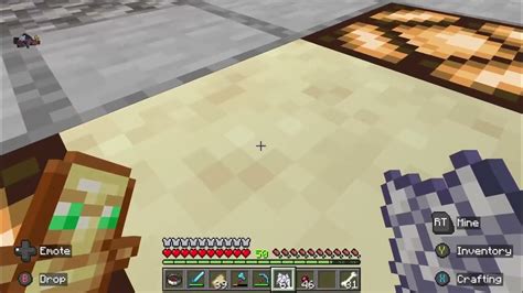 Minecraft Bedrock Clip Crawling Under A Tree September 13 2024 Youtube