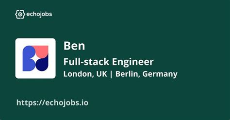 Ben Is Hiring Full Stack Engineer Remote Api Aws Javascript