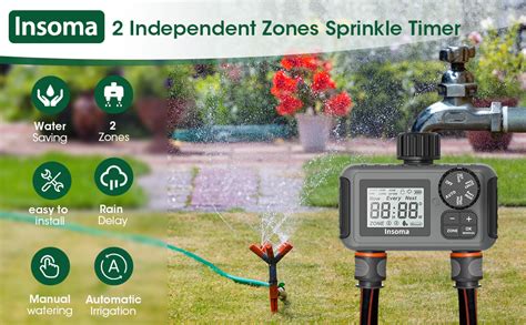 Sprinkler Timer Outdoor Hose Faucet Timers With 2